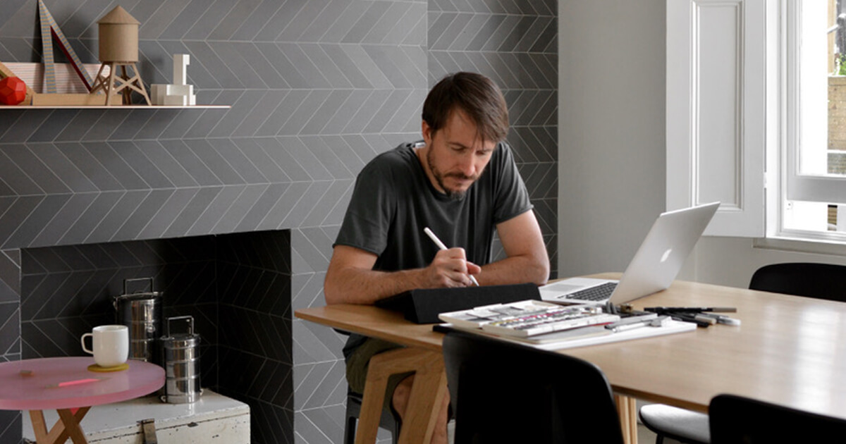 Artists under Lockdown / Charles Trevelyan - In The Studio - The Design ...