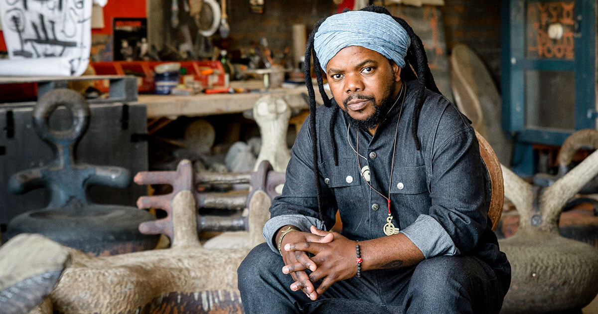Andile Dyalvane: iThongo - News - The Design Edit