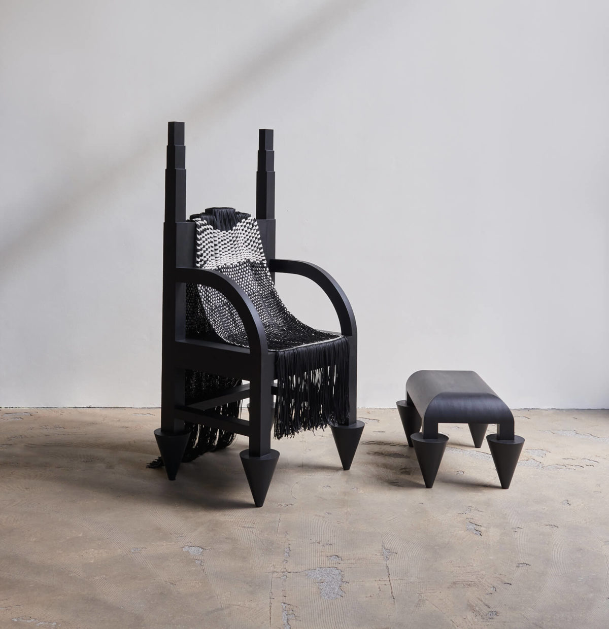 ‘Ousia Throne X textile work’, 2022 - Object of the Week - The Design Edit